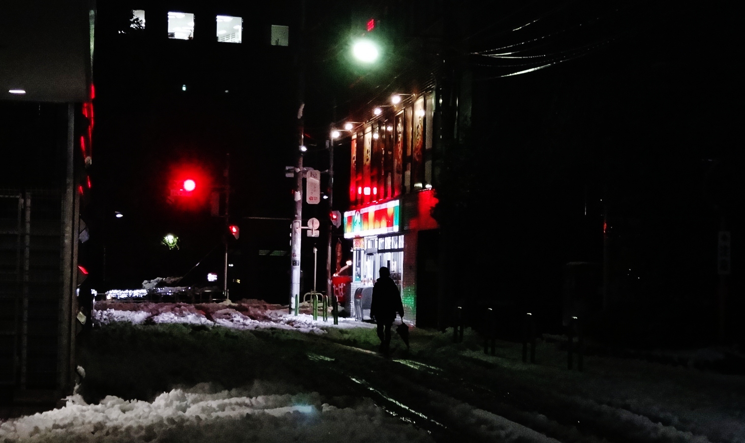 3 – snow tokyo night street – the tokyo files 東京ファイル