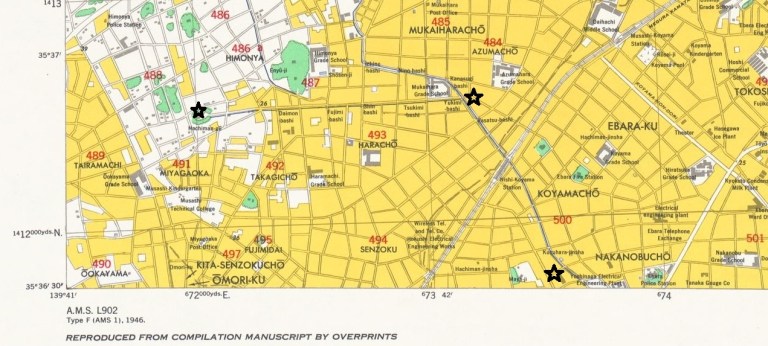 Walking on water: the underground rivers of Tokyo 東京の地下河川や運河の地図 – the ...