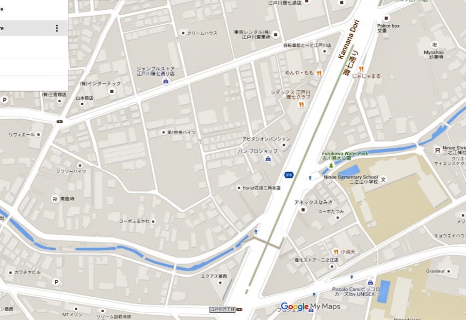 Walking on water: the underground rivers of Tokyo 東京の地下河川や運河の地図 – the ...